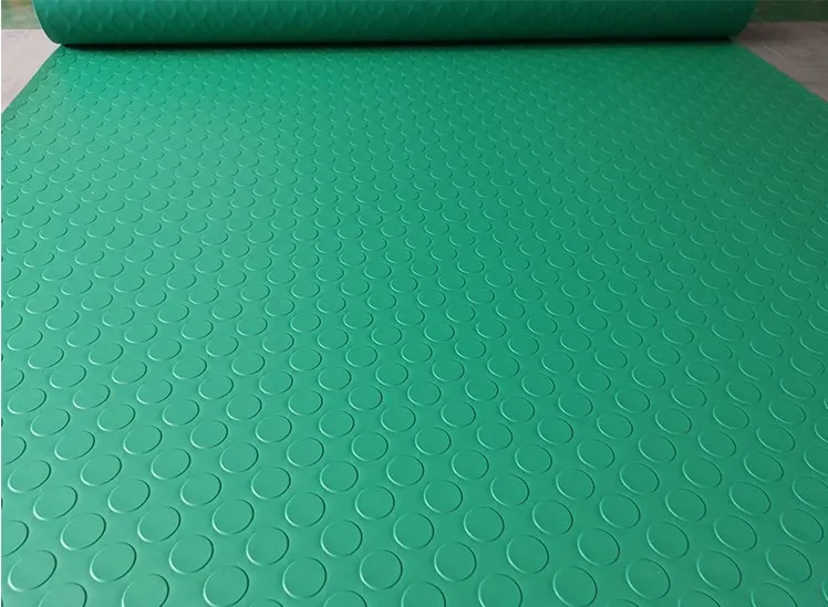 Coin Mat Vinyl Anti Slip PVC Graphic Customized Flooring