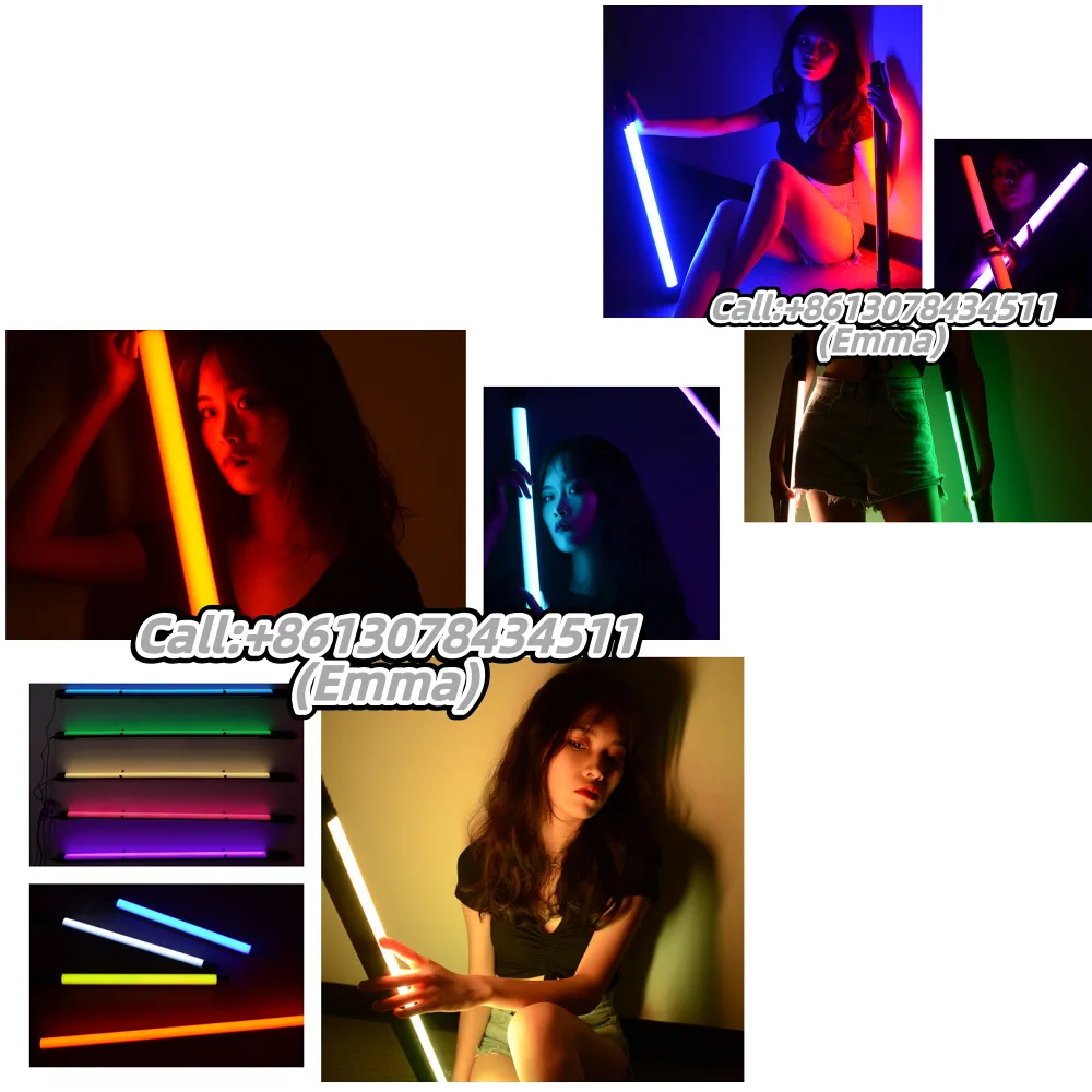 Yidoblo Lt-rgb2 Rgb Led Colourful Tube 2800k-9990k Led Stick Rgb Dmx ...