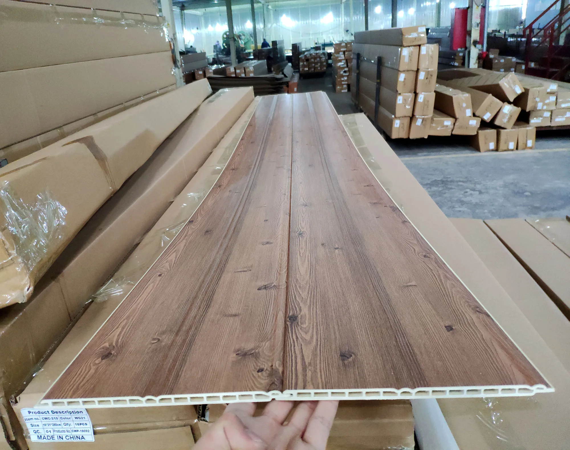 Revestimiento de pared de PVC impermeable para Interior y Exterior ...