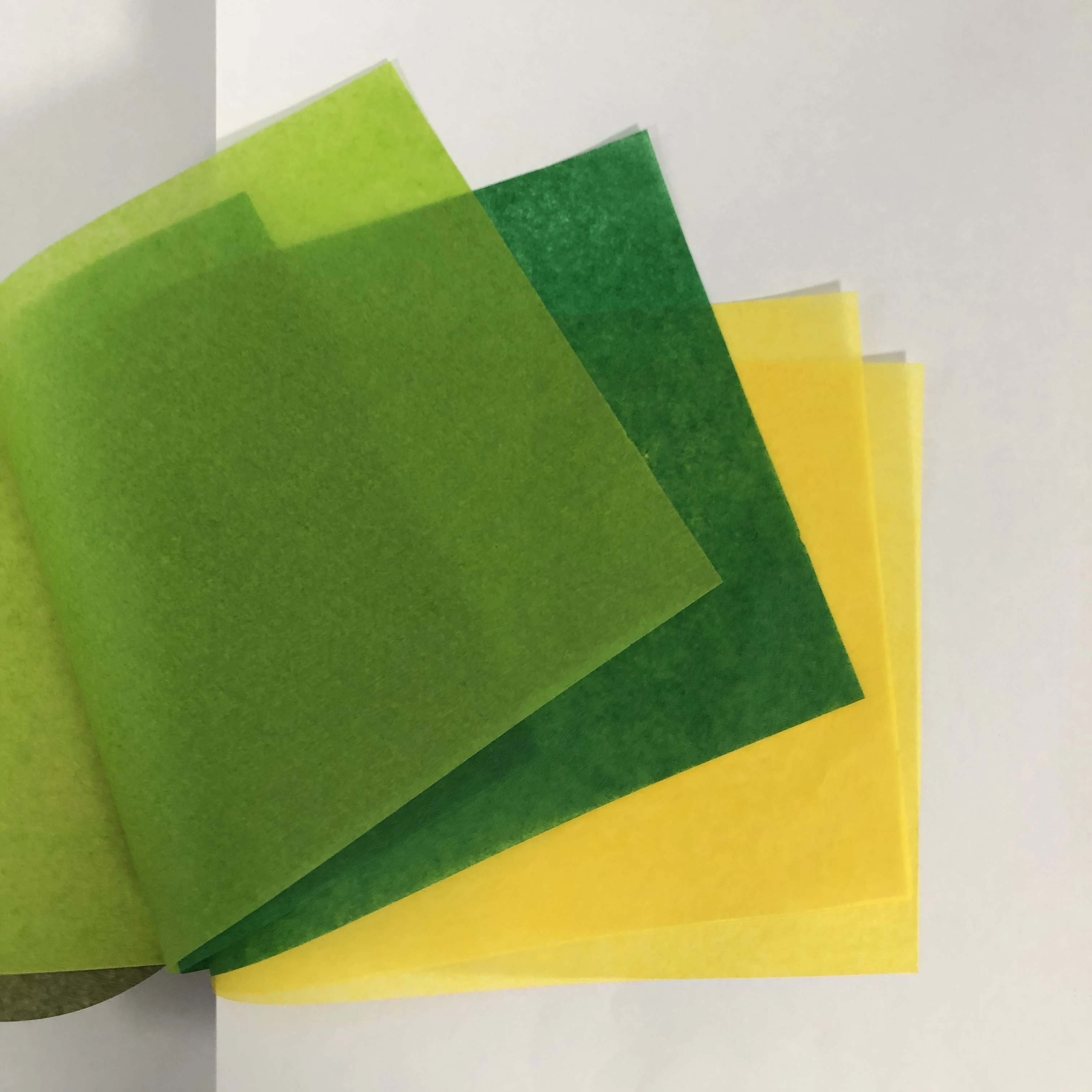 Moisture-proof Colored Waxed Tissue Wood Pulp for Wrapping