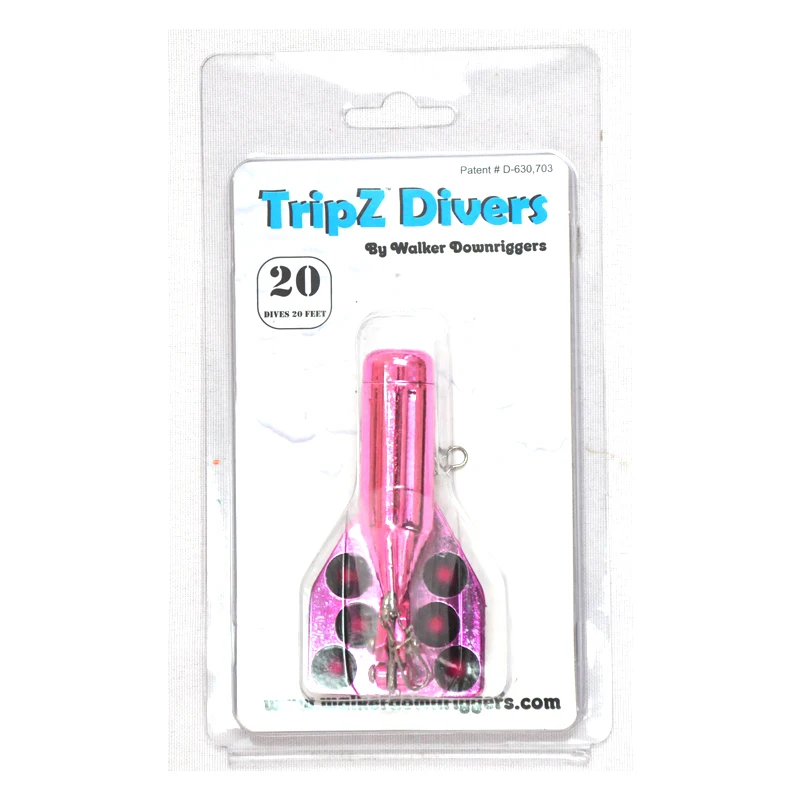 Walker Deeper Diver - Adjustable Deep Trolling Disc Diver