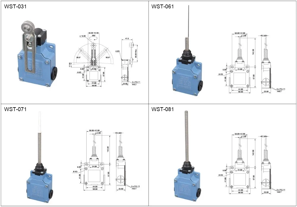 Limit Switch /spring Limit Switch 081 Tsa 081 Xck-m108 - Buy ...