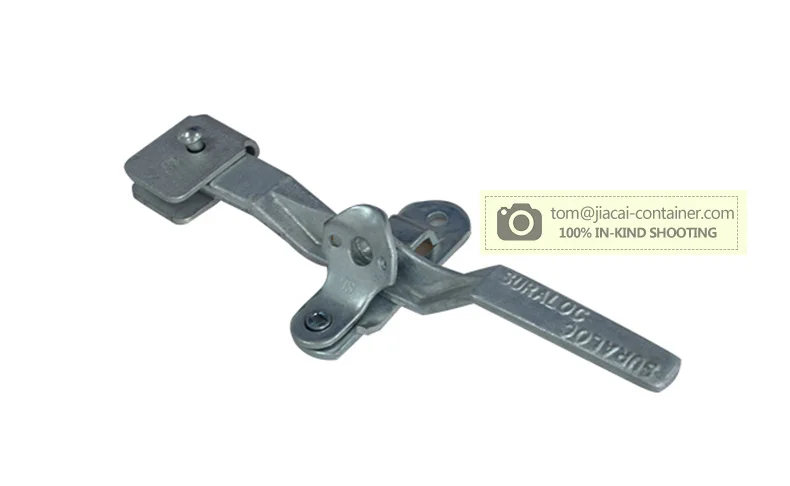 Galvanized Shipping Container Door Lock Handle Retainer Catch and Plate