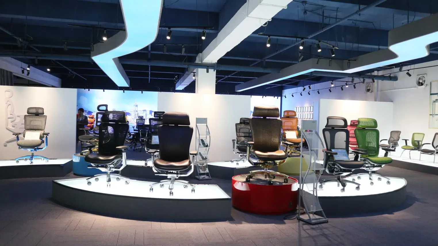 JNS-102 Wholesale OFC High Back Mesh Ergonomic Gaming Chair