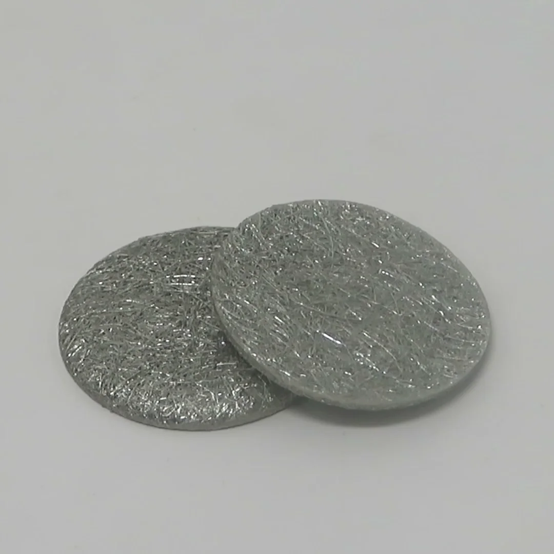 Pure Nickel Stainless Steel Sintered Metal Fiber Felt - Buy Stainless ...