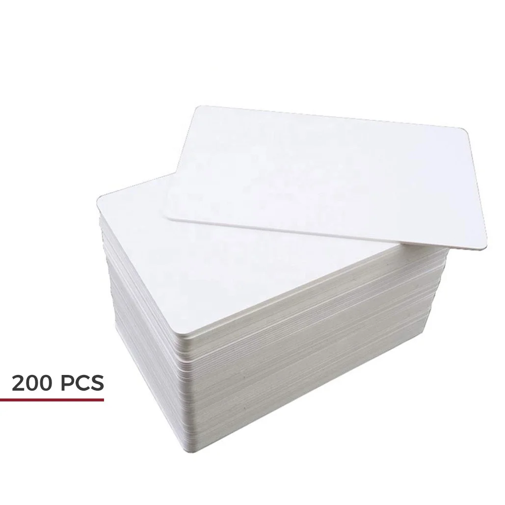 Cmrfid Printable Blank Rfid Pvc Card Inkjet Direct Print Glossy Pvc Id ...