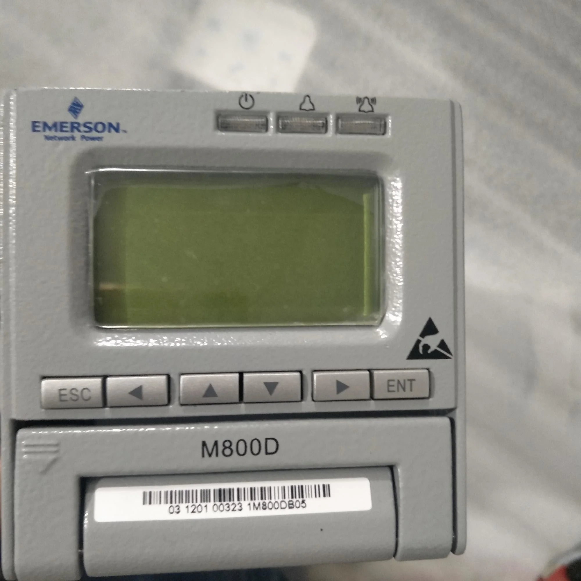 Original Emerson Control Unit M800d Monitoring Module Switching Power ...