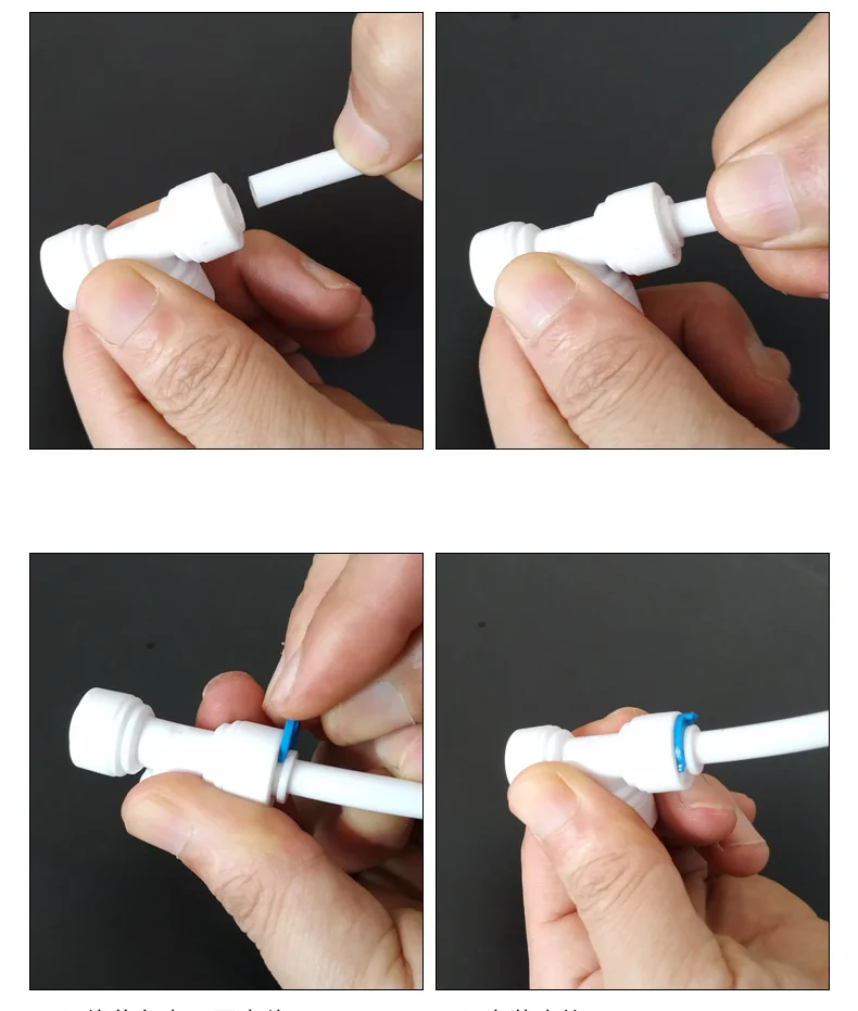 Stem Elbow RO Parts - Quick Connect for Water Purifiers