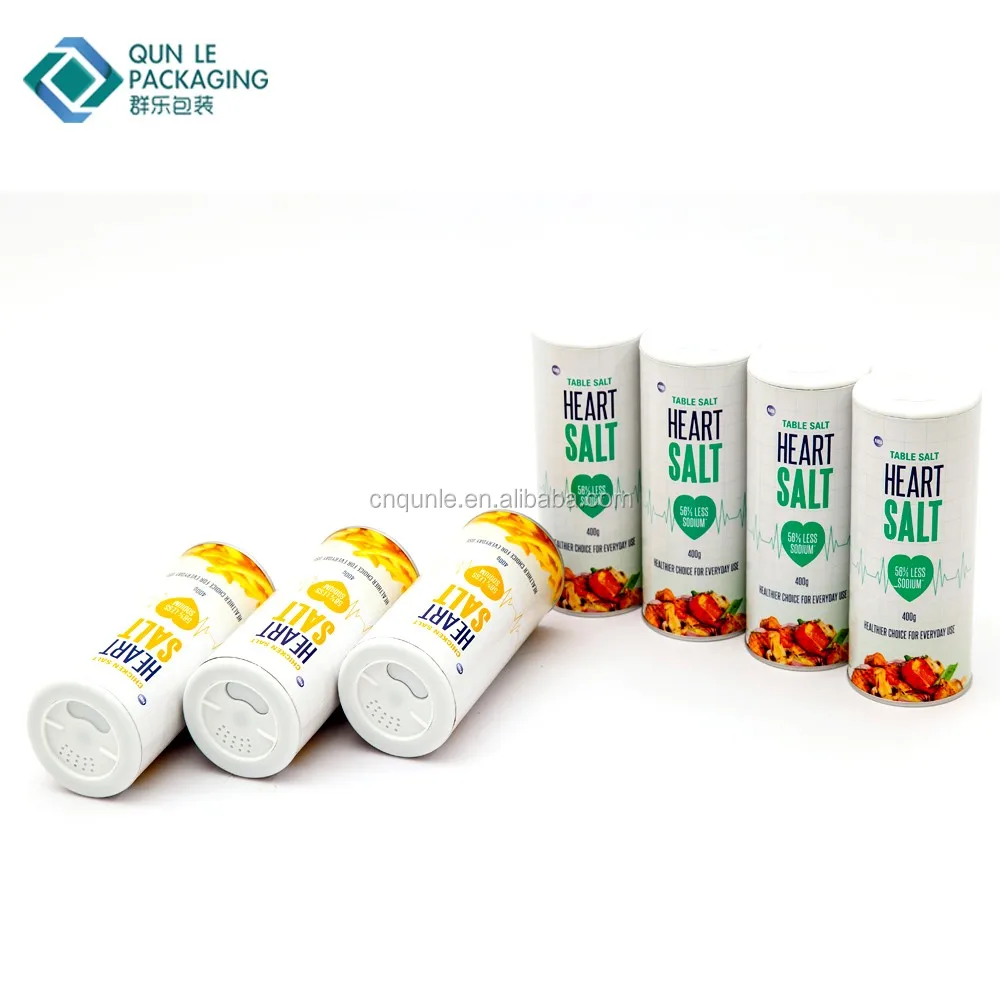 Recyclable Paper Tube Packaging for Condiments - Cute & Durable