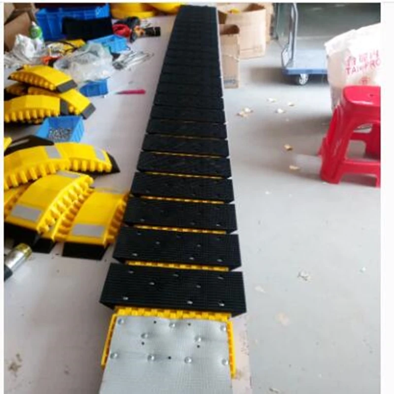 Temporary Speed Bumps - Portable Speed Humps by Lakeside Plastics