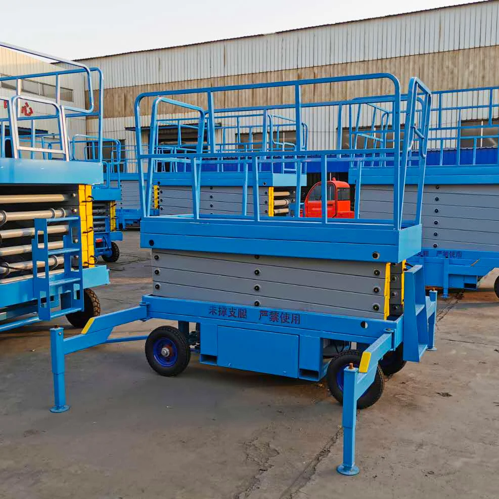 10 Meter Hydraulic Ladder Mounted Vehicle 5 Ton Hydraulic Scissor Lift ...