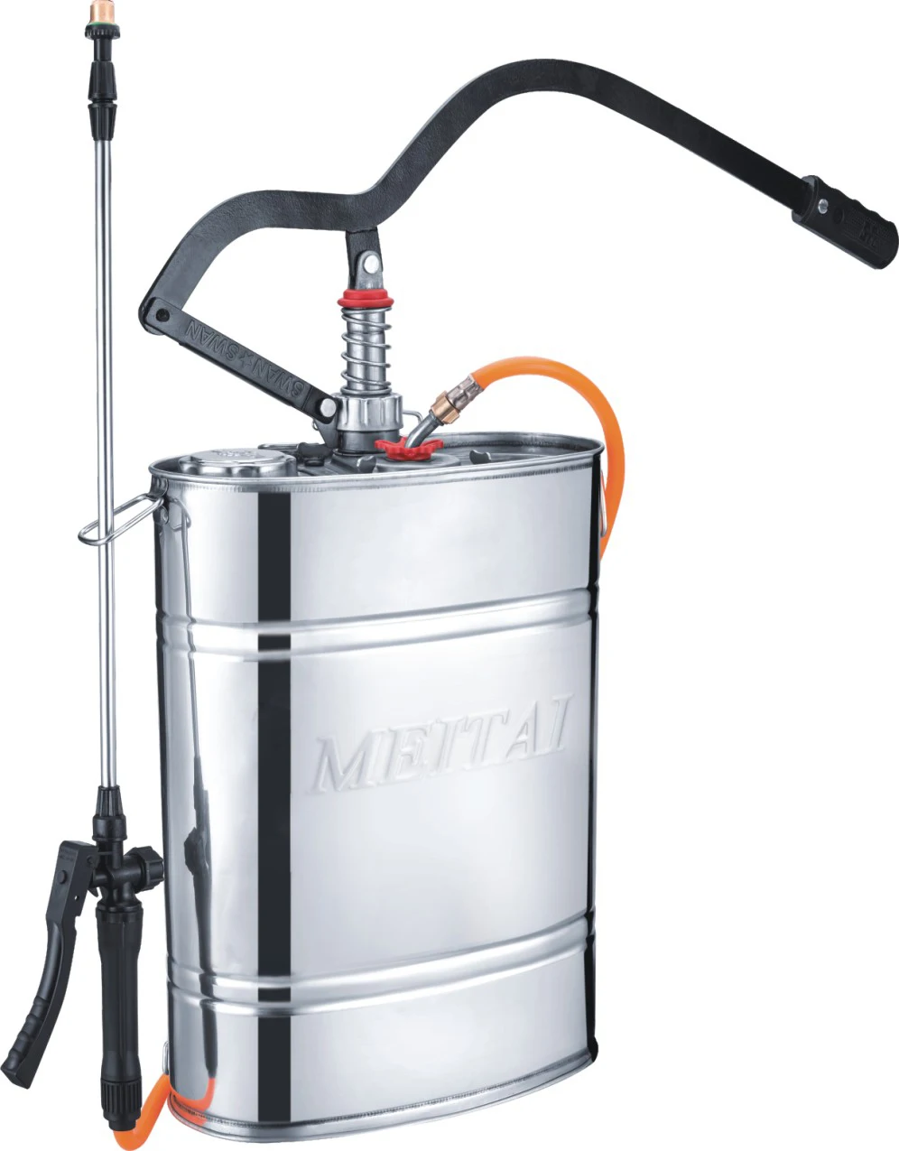 16L Stainless Steel Metal Knapsack Sprayer for Agriculture