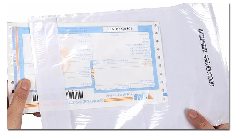 Fedex Packing List Enclosed Plastic Pouch Envelope