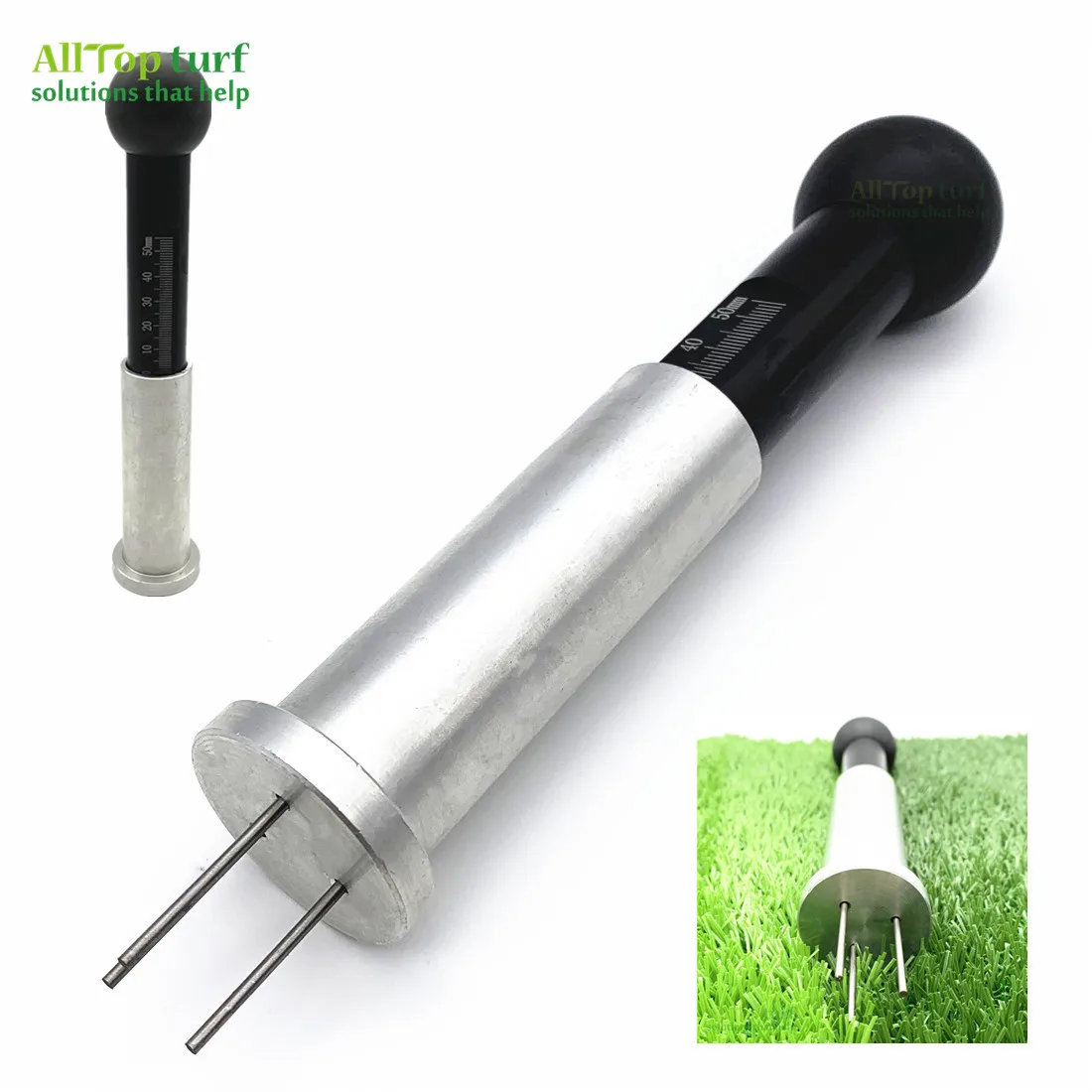 Alltop Turf Artificial Grass Installation Tool - Depth Test Ruler