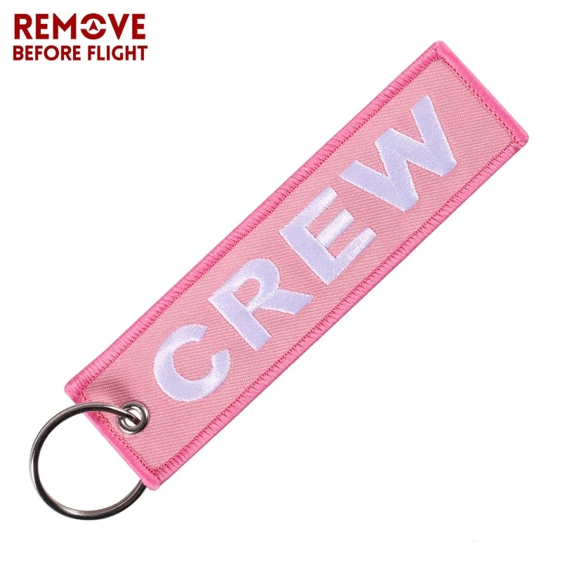 Different Color Airline Pilot Cabin Crew Keychain Aviation Embroidery ...