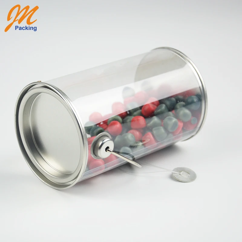 Wholesale Waterproof Clear Plastic Cylinder With Menta Llids And Handle ...