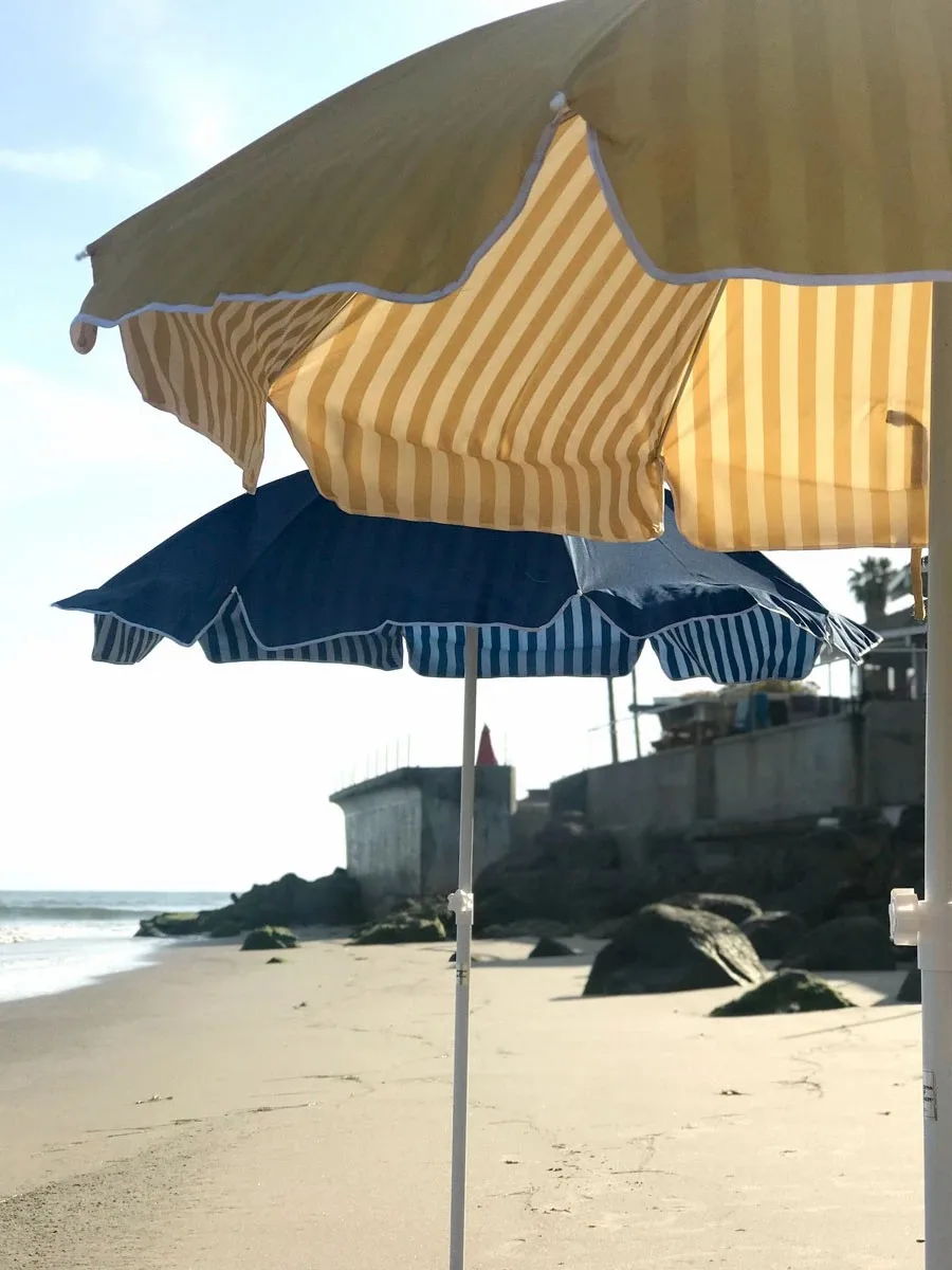 Custom Printing Large Luxury Fancy Beach Umbrella Screw With Tassels ...