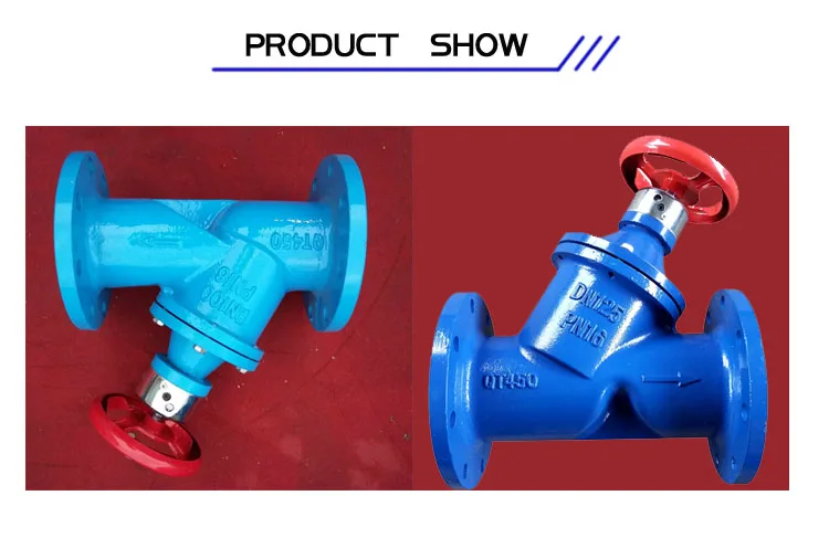 DN100 Liquid Pipe System Handwheel Digital Lock Balance Valve