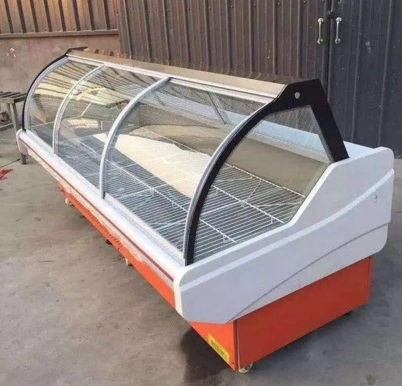 Fresh Meat Display Fridge Commercial Display Freezer Beef Refrigerator ...