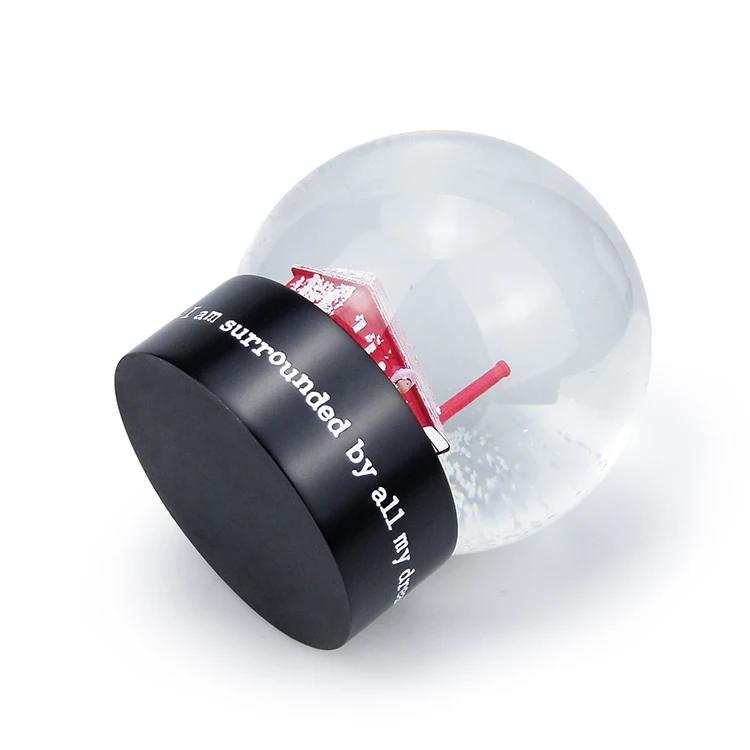 Red Building House Pink Lady Water Snowball Souvenirs Luxury Customise ...