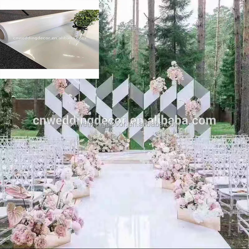 Sliver Mirror Carpet Wedding Stage Decor Carpet For Walkway On Sale ...