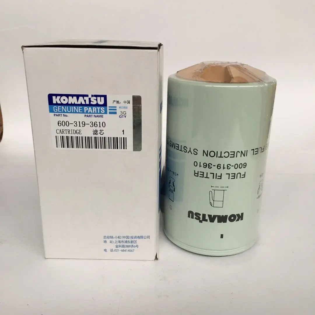 Genuine Fuel Filter 600-319-3610 for PC200-8/PC210-8/PC220-8/PC240-8 ...