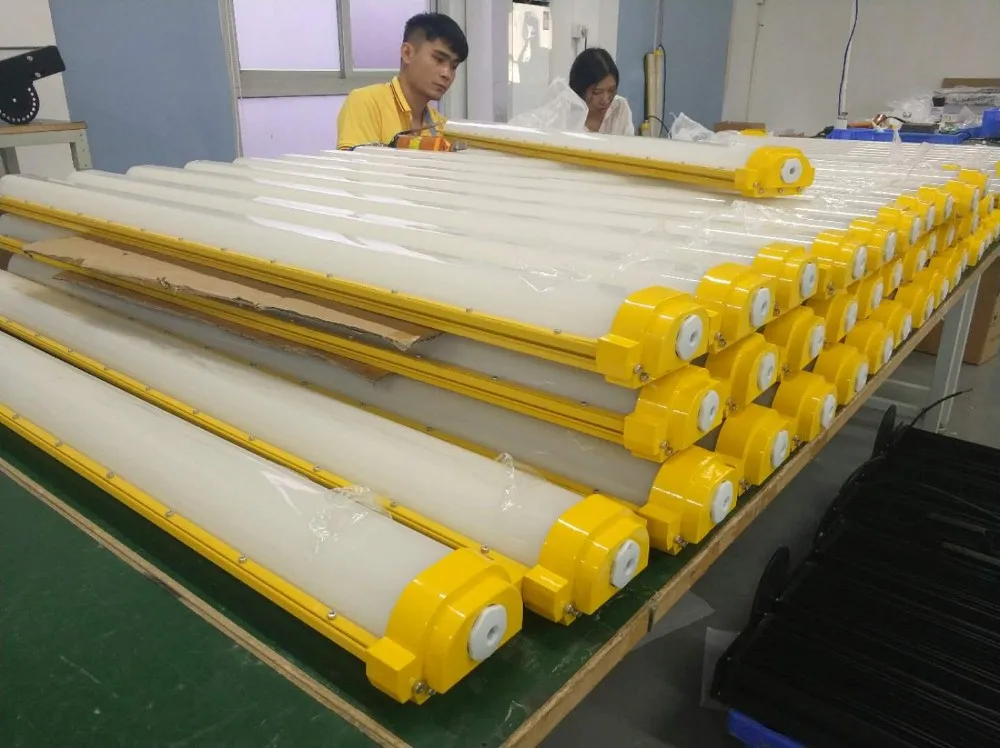 Explosion-proof Led All Plastic Fluorescent Tube With Emergency Light ...