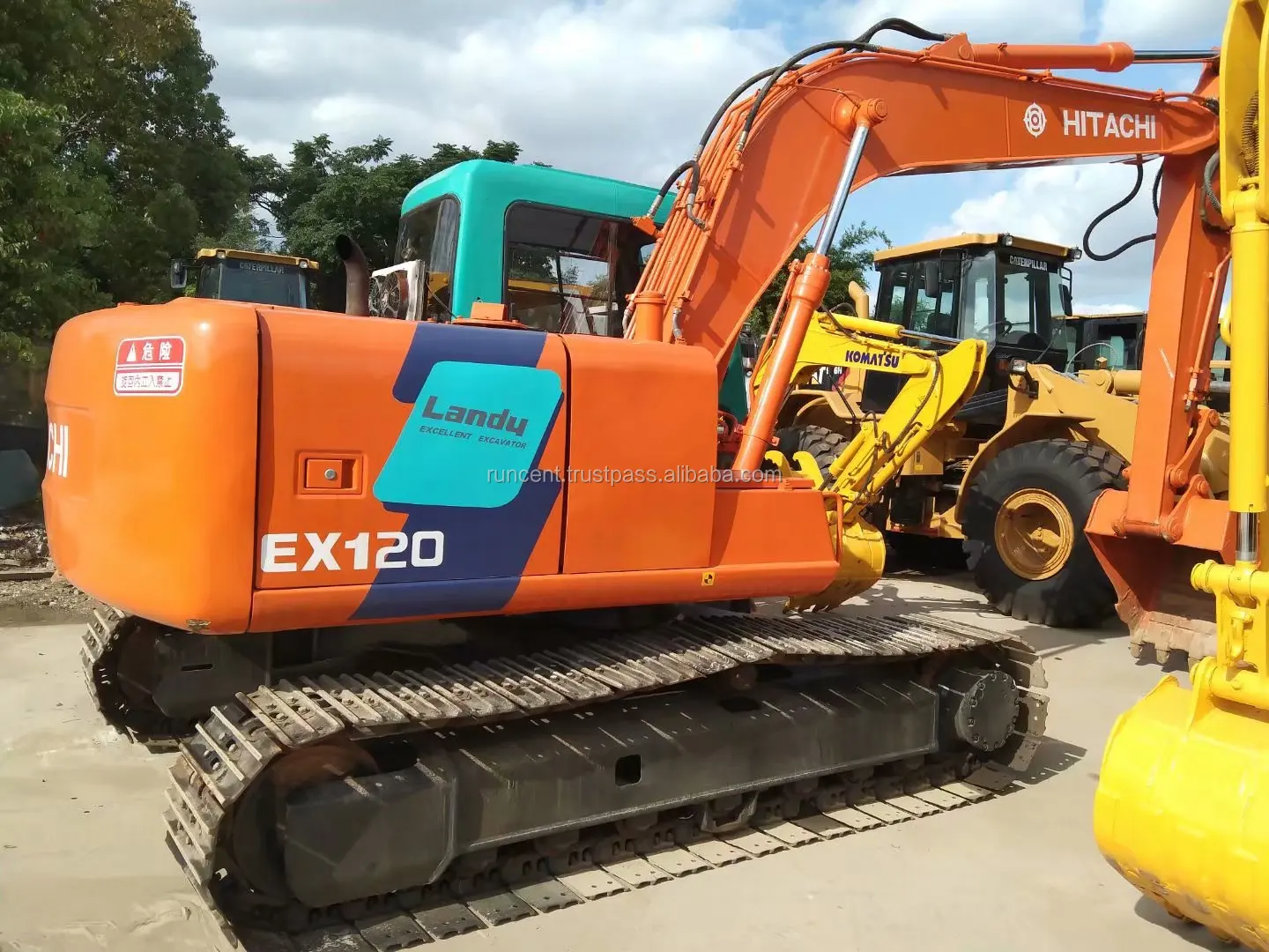 Japan Made Used Hitach Ex120-2 Excavator/hitach Ex120 Crawler Excavator ...
