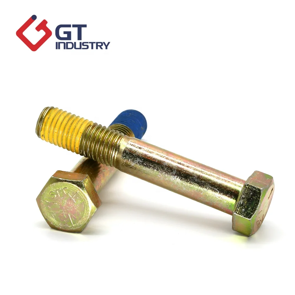 Nylon Lock Painting Hex Head Bolts - Buy Nylon Lock Hex Bolts,Nylock ...