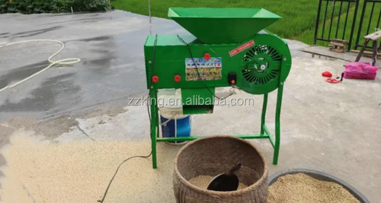 Wheat 1.2 Ton Per Hour High Productivity Type Small Rice Grain Cleaner ...