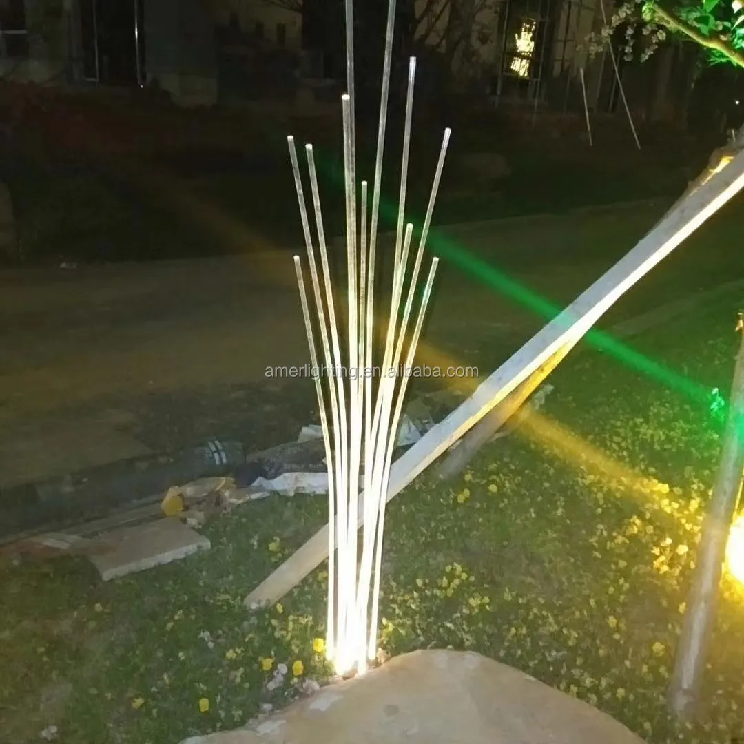 220v Height150cm White Acrylic LED Reed Light for Home Villas