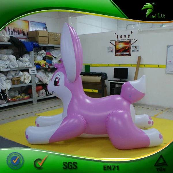 Custom Inflatable Pink Bunny - Perfect for Events & Parties