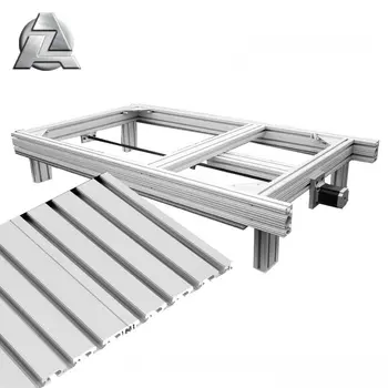 Machinable Framing Extruded Aluminum T Slot Profiles Table Top For Cnc ...