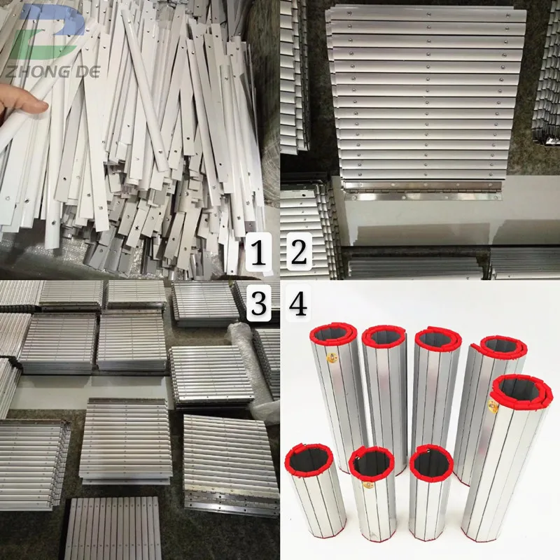 Flexible Roll up and Aluminum Apron Slat Covers - ZHONGDE