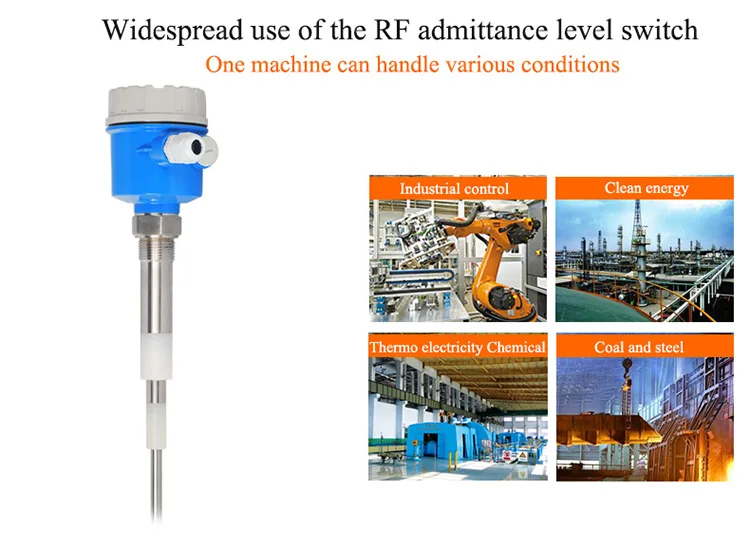 Radio Frequency RF Admittance Level Sensor for Liquids