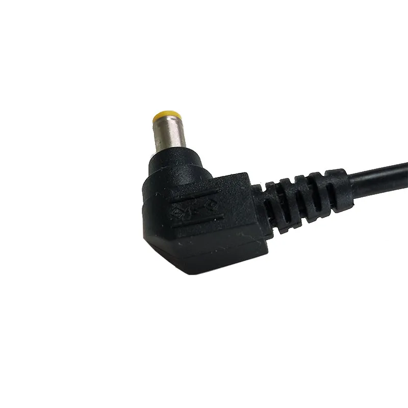 Dc L-shaped / 90 Right Angle 5.5x2.5mm Power Plug Cable Laptop Computer ...