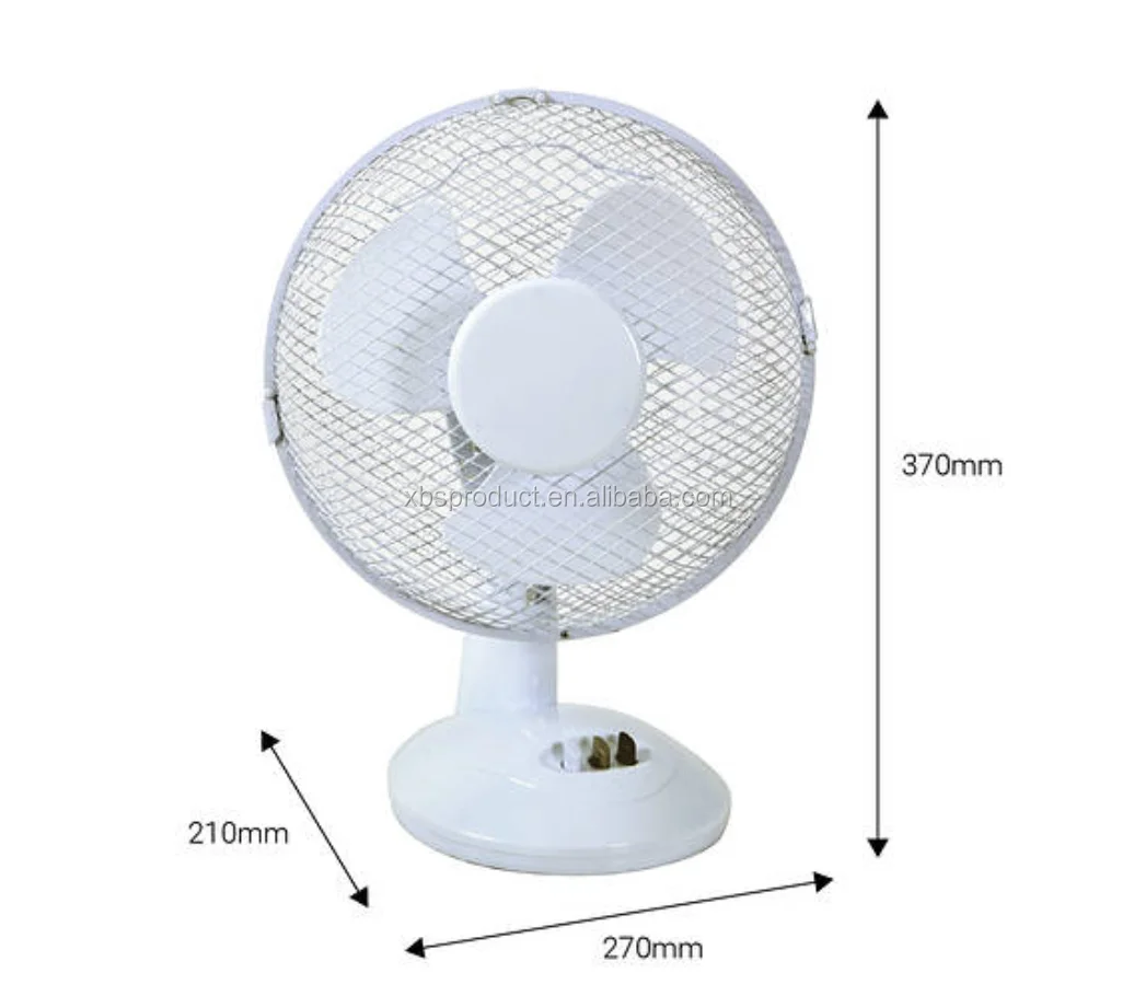 Summer Hot Sale Electric Portable Air Cooling White Small 9'' Inch ...