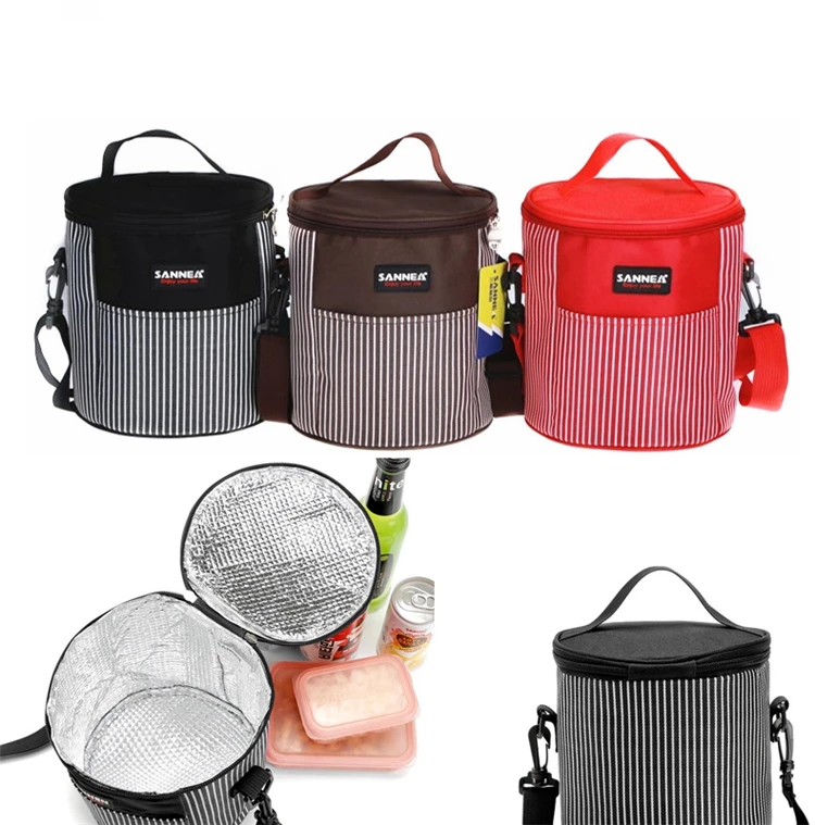 Custom 600d Single Shoulder Boys Collapsible Large Round Freezable ...