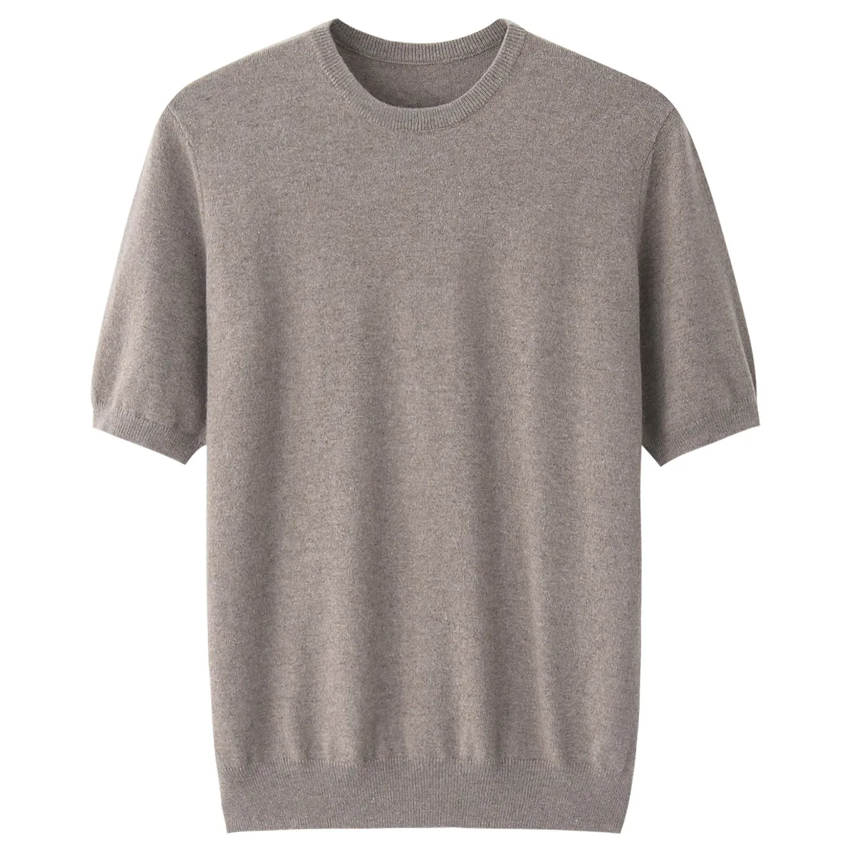 100% Worsted Cashmere 16gg Knitted Custom Tee Shirts Blank T Shirt For ...