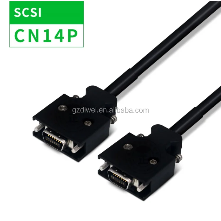 Professional Custom Cn14p Cn20p Cn26p Cn36p Cn50p Scsi Connector Cable ...