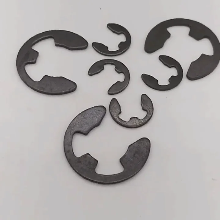Din 6799 Black Oxide E Circlip Din6799 Open Retaining Ring E Ring - Buy ...