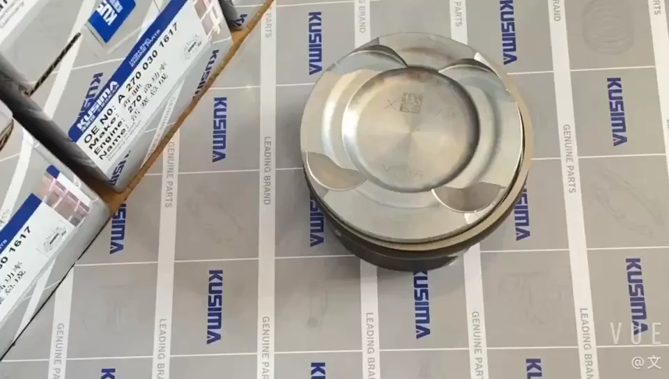 메르세데스 벤츠 M274 910 1.6l W204 A205 저전력 Oe A2740301317 용 Kusima 공장 엔진 피스톤 ...