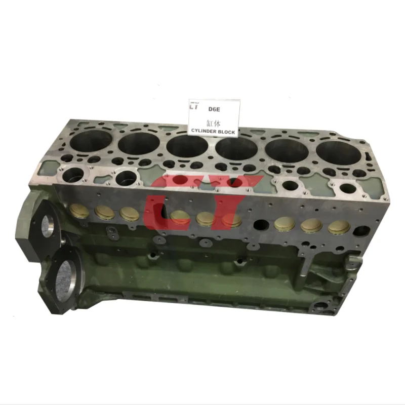 Engine Cylinder Block D6E for Volvo Excavator Machines