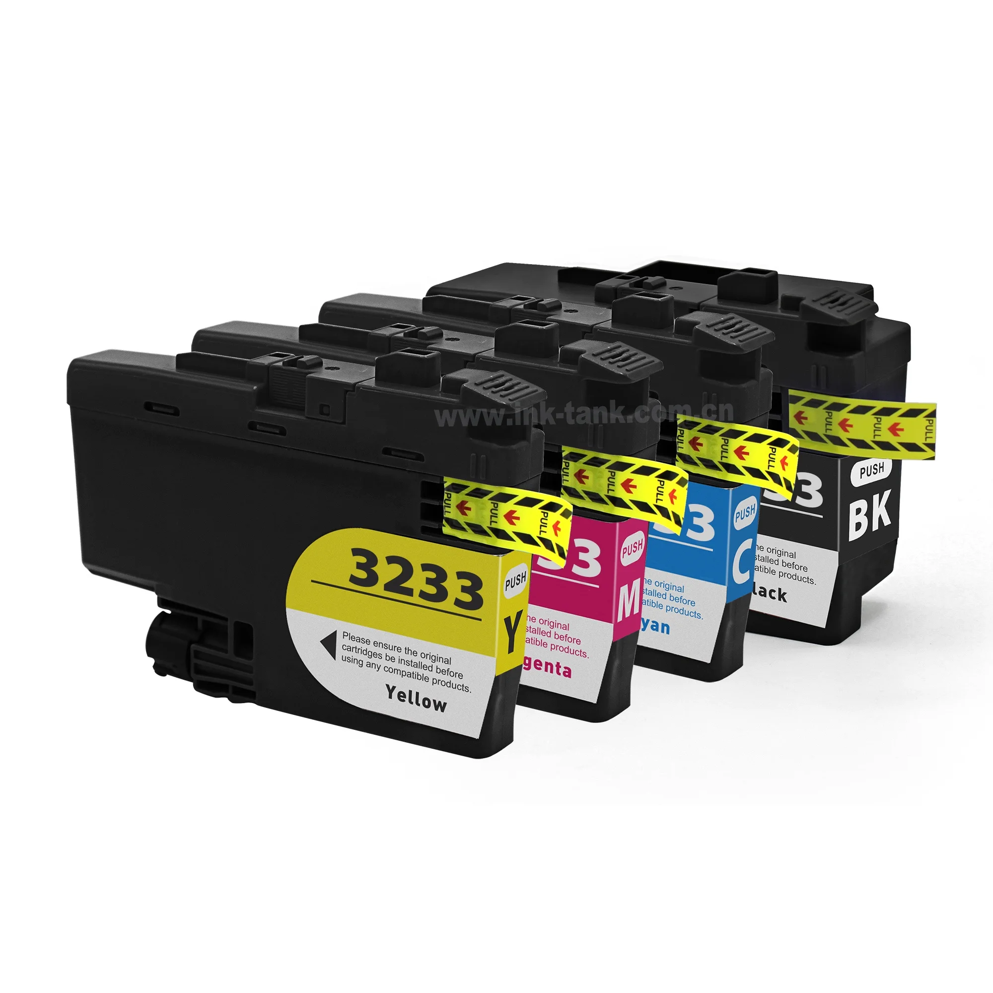B-t Ink Cartridge Lc3233 For Brother Dcp-j1100dw Mfc-j1300 Printer Ink ...