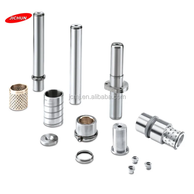 Dme/hasco/misumi Standard Guide Pillar,Angle Pin,Mould Straight Ejector ...