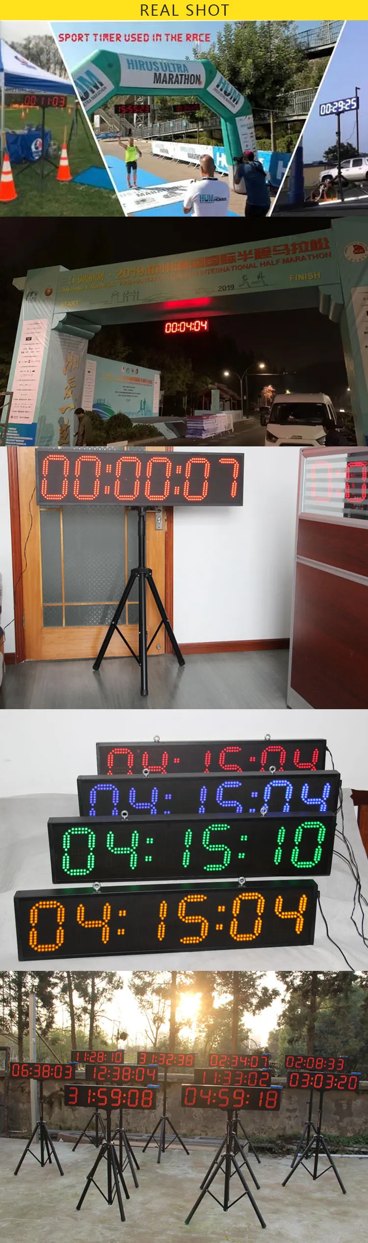 Cheetie Cp28 Battery Operated Large Led Display Single Sided Wireless ...