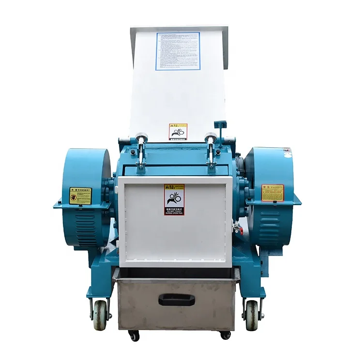 10hp Mini Plastic Crusher Machine Crushing Pipe/plate For Plastic ...
