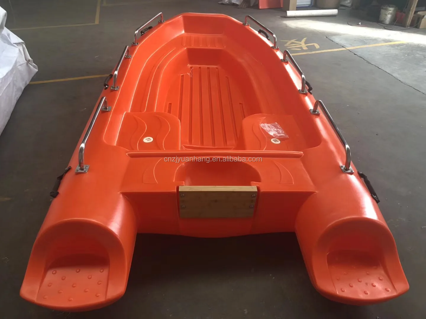 Hot Sell 3.5 Meter Double Layer High Density PE Plastic Rescue Boat for ...
