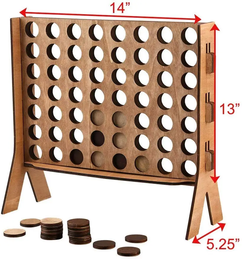 Giant Yard Connect Four Outdoor Game Set - OEM Available
