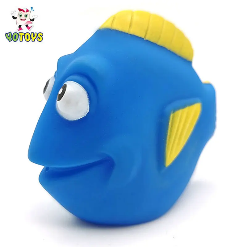Lovely Bath Nemo Fish Toy Rubber Fish Toy Squeeze Water Floating Fish ...